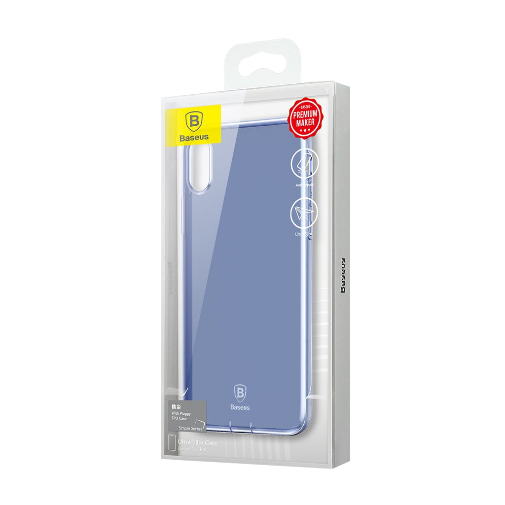 Baseus Simple Case With Plug - Iphone X – Baseus Wholesale Accessories